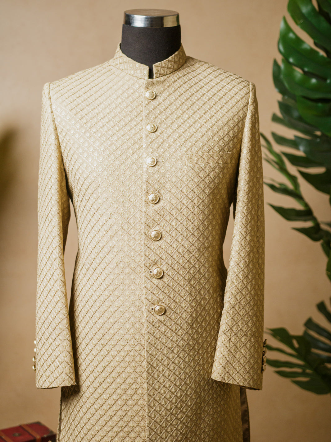 Buy Custom Pakistani Sherwani Online | Monarchy Men’s Wedding Sherwani
